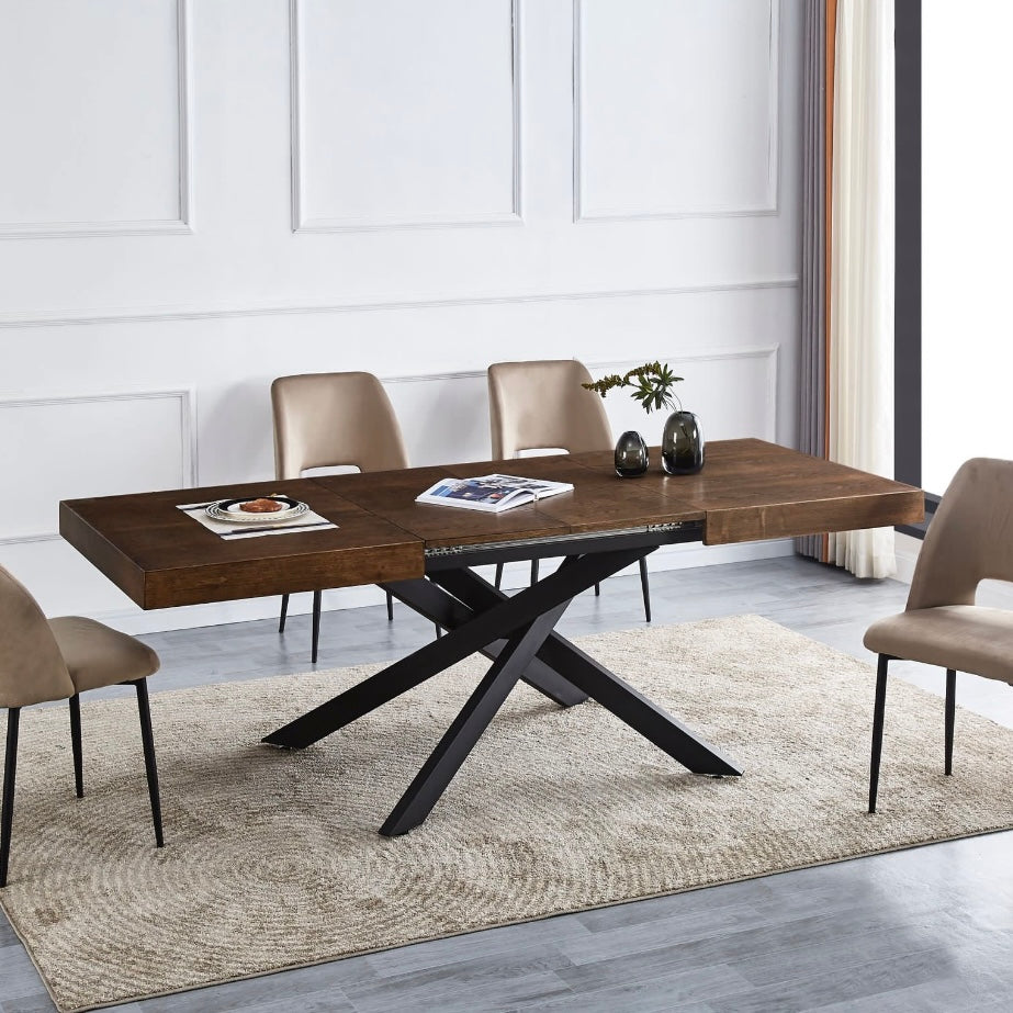 Table à manger BALNI rétractable – L’ Adresse Du Meuble